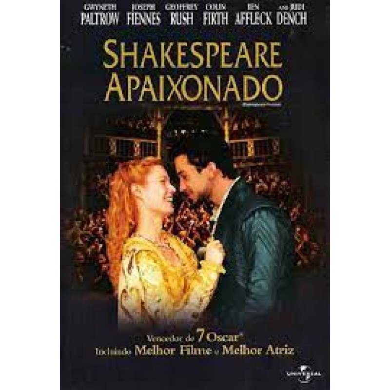 DVD Shakespeare Apaixonado